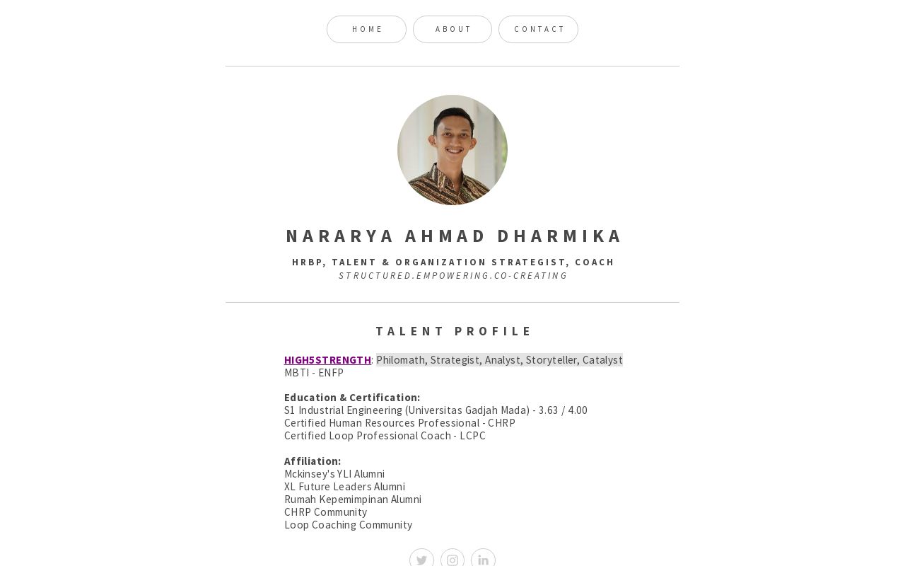 Nararya Portfolio